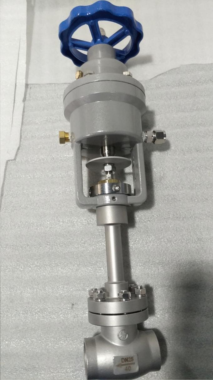LO2 LN2 LNG Emergency Cut off Valve Cryogenic Medium Pressure ZG0Cr18Ni9