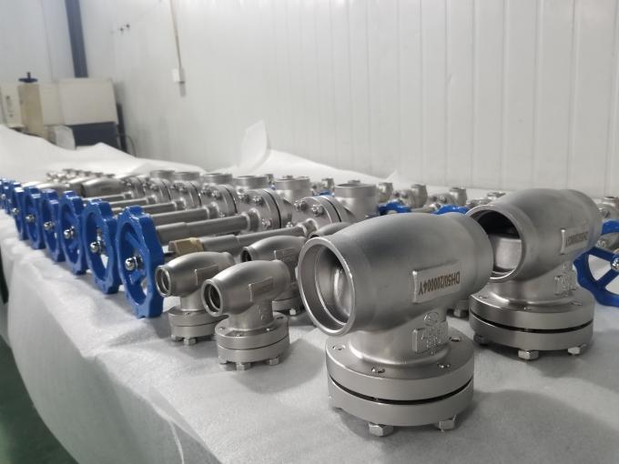 DN25 PN50 CF8 Cryogenic Socket Weld Globe Valve
