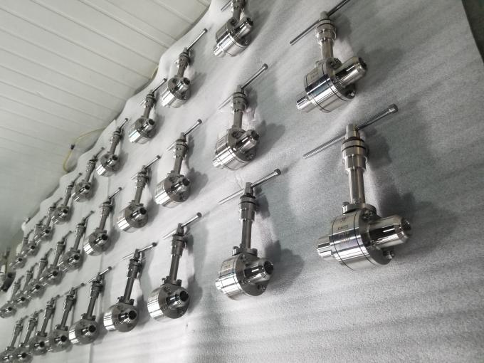 OEM Liquid Nitrogen Ball Valve Low Temp Ball Valves DN150 DN1200