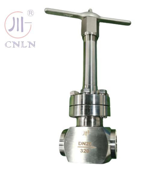 Stainless Steel DJ61F-320P Cryogenic High Pressure Globe Valve For Liquid Gas