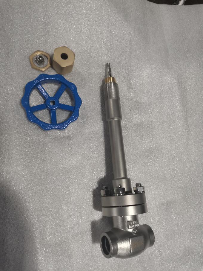 PN40 DN40 SS304/SS316 Cryogenic Control Valve For LNG/LOX/LN2/LAR/LCO2