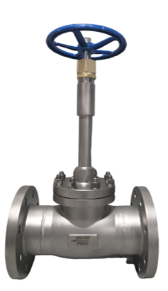 LNG DN200 Cryogenic Handwheel Flange Globe Valve