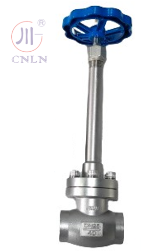CF3/CF8 Stainless Steel Cryogenic Globe Valve DN25/DN15 For LNG/LOX/LN2 ...