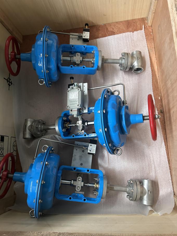 Pneumatic Emergency Cryogenic Shut Off Valve For LNG LOX LN2 LAR LCO2 Tank