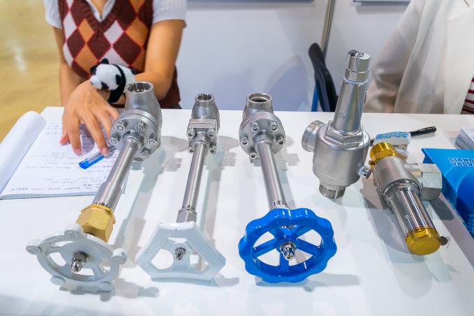 Casting Stainless Steel Globe Valve Cryogenic Flange Valve DIN -196~80