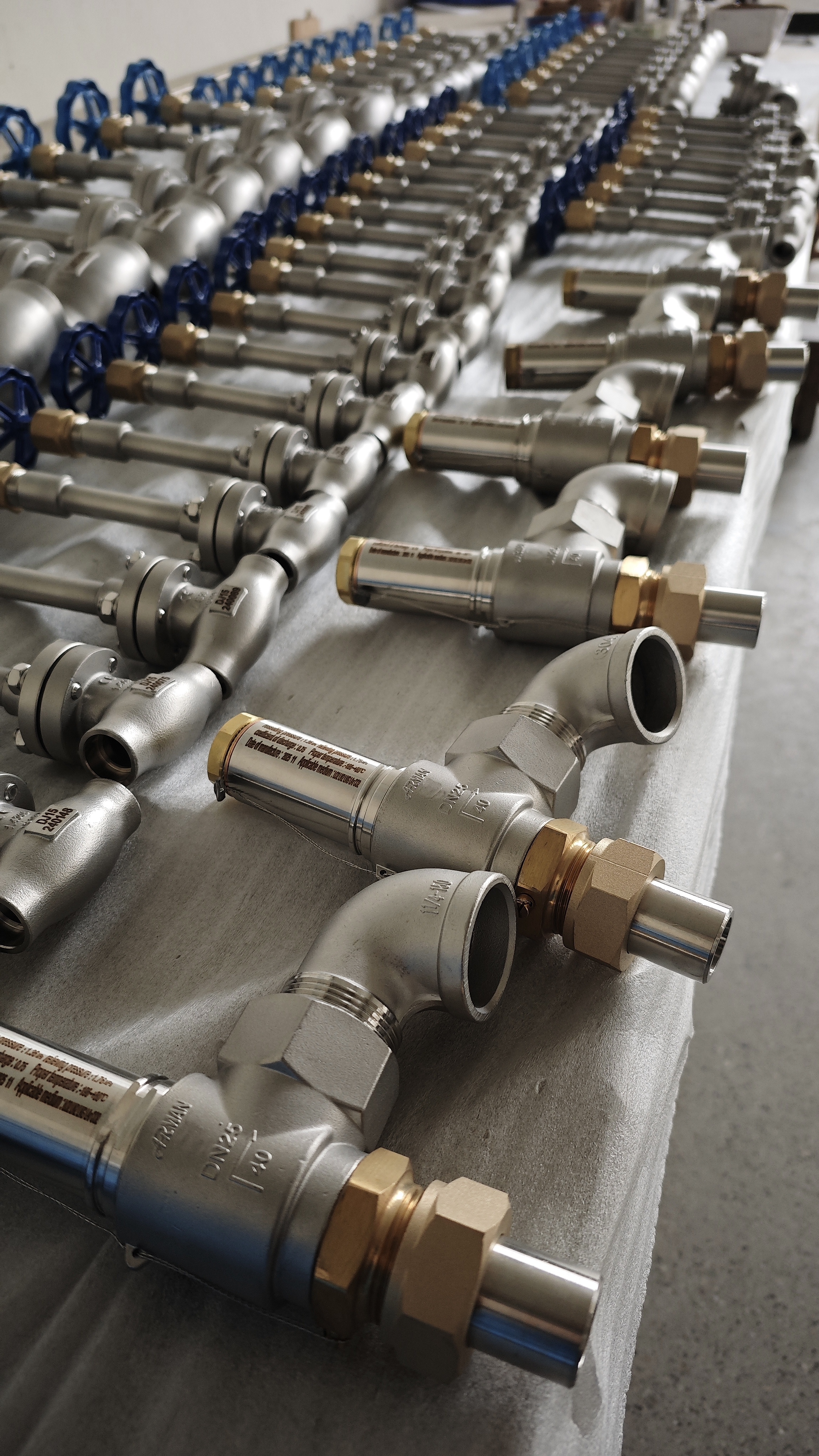 Cryogenic test for the safety valve