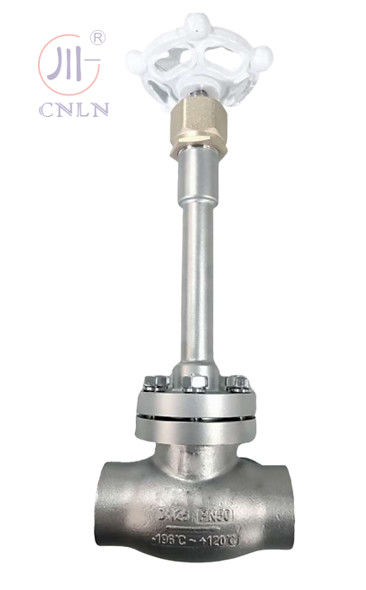 DN25 Stainless Steel PN50 Cryogenic Globe Valve For Tank / Skid