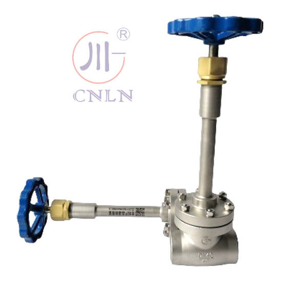 Manual Low Temperature Globe Valve SS304/SS316 For LN2/LO2/LCO2/LAr