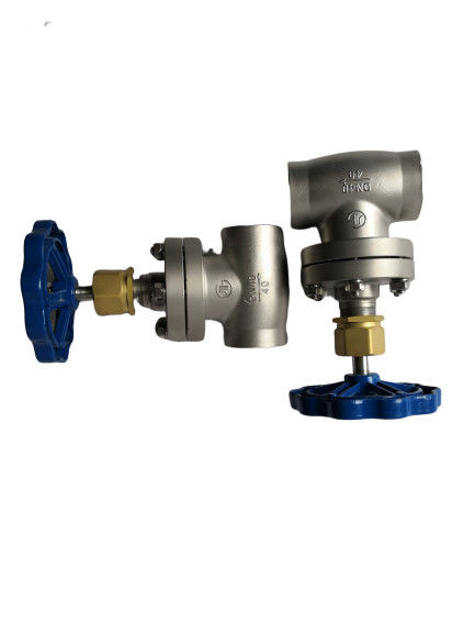 Sort stem LN2 DN25 Cryogenic Socket Weld Globe Valve DJ61F-40P for LNG/LOX/LN2/LAR/LCO2
