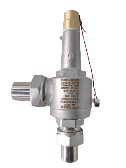 Industry DN25 PN40 Cryogenic Safety Valve Stainless Steel 304 316 For ...