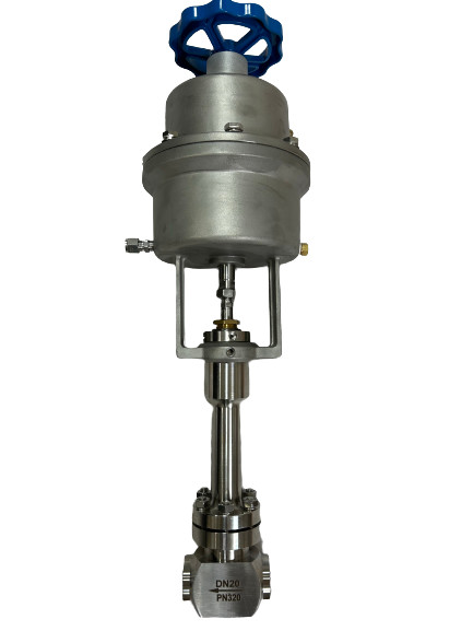 Cryogenic High Pressure Emergency Shut Off Valve PM10-32Mpa -196°C To ...