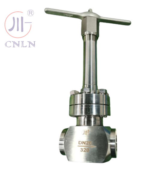 Stainless Steel DJ61F-320P Cryogenic High Pressure Globe Valve For Liquid Gas