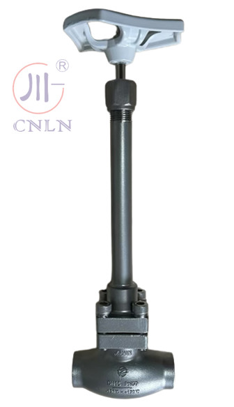 CF3/CF8 Stainless Steel DN15 PN50 Low Temperature Long Stem Globe Valve ...