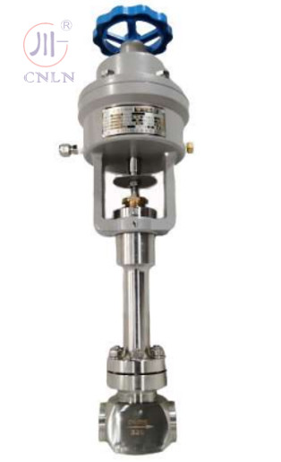 SS DN32 PN40 Cryogenic Pneumatic Emergency Shut Off Valve For LNG/LOX ...