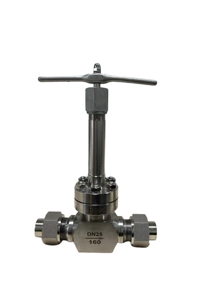 BW Connection Short Stem Cryogenic High Pressure Globe Valve PN32Mpa