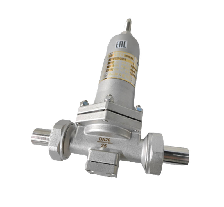PN25 Cryogenic Pressure Reducing Valve Large Flow Control Valve , -196 ...