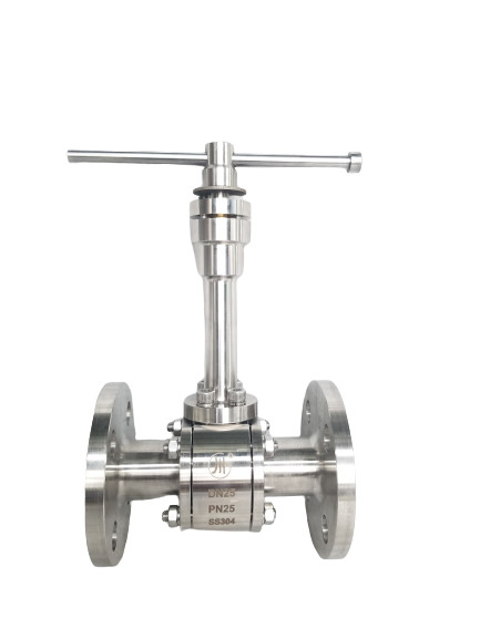 Flanged Handwheel Operated CL300 Liquid Nitrogen Ball Valve