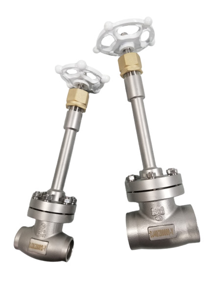 PN40 Socket Weld Globe Valve SS304 SS316 Cryogenic Globe Valve